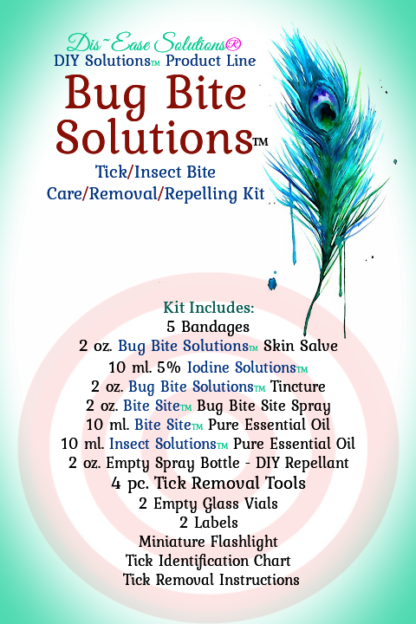 Bug Bite Solutions™ Tick / Insect Kit - Dis~Ease Solutions®