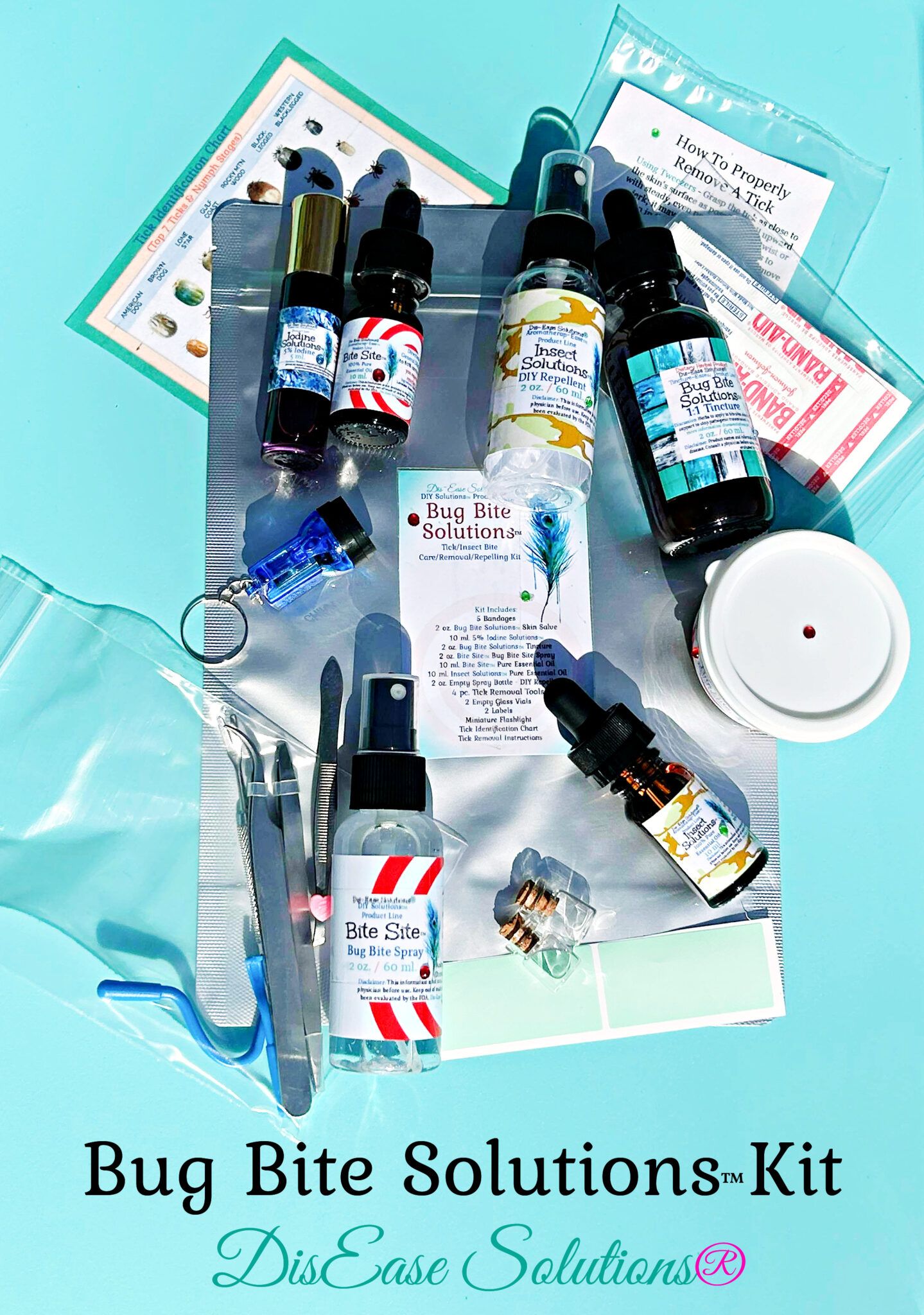 Bug Bite Solutions™ Tick / Insect Kit - Dis~Ease Solutions®